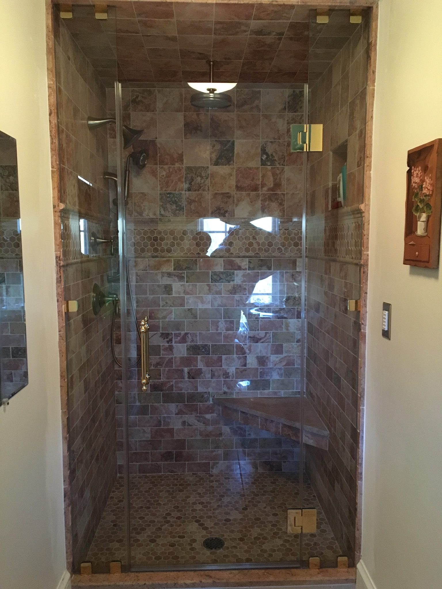 Portfolio Custom Shower - Plymouth Glass & Mirror