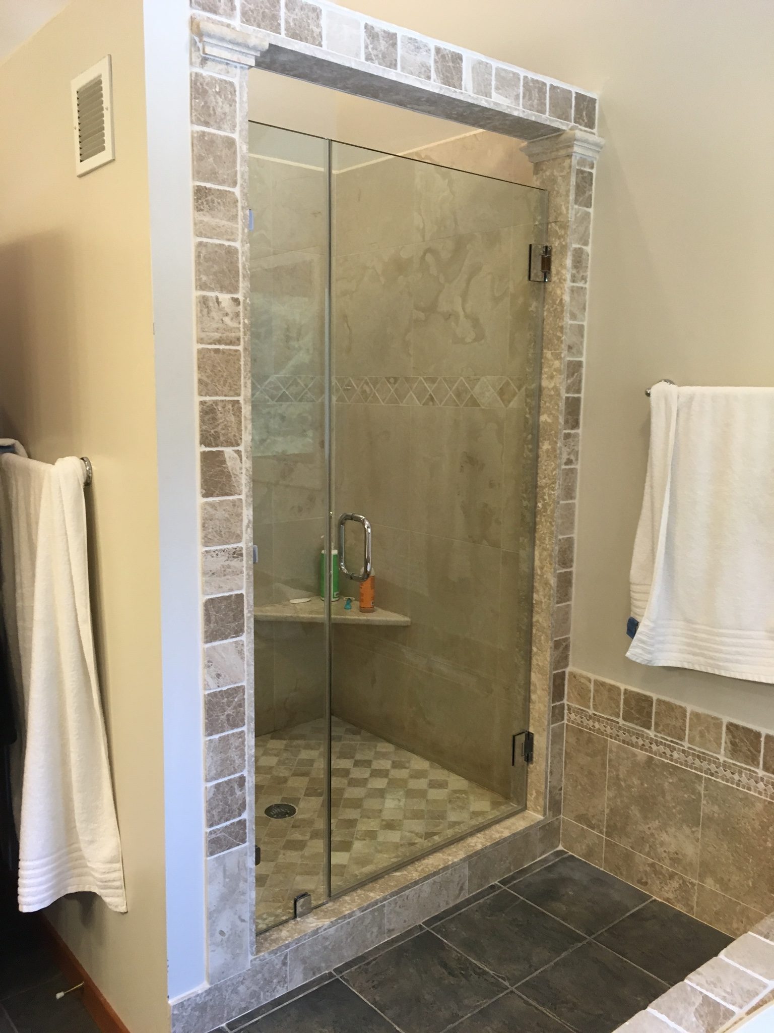 Portfolio Custom Shower - Plymouth Glass & Mirror